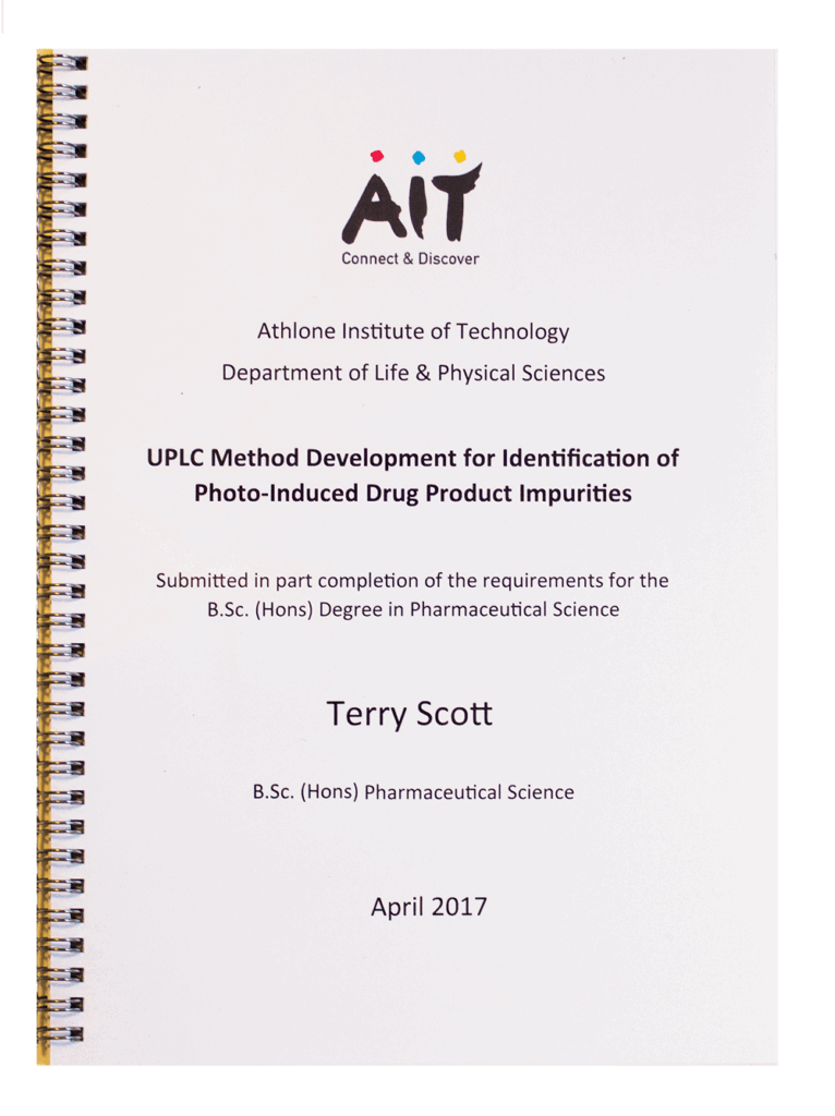 Thesis Printing And Binding | Athlone Printing