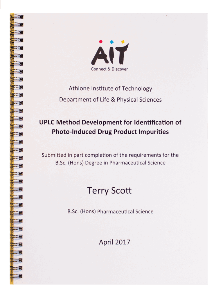 Thesis Printing And Binding | Athlone Printing